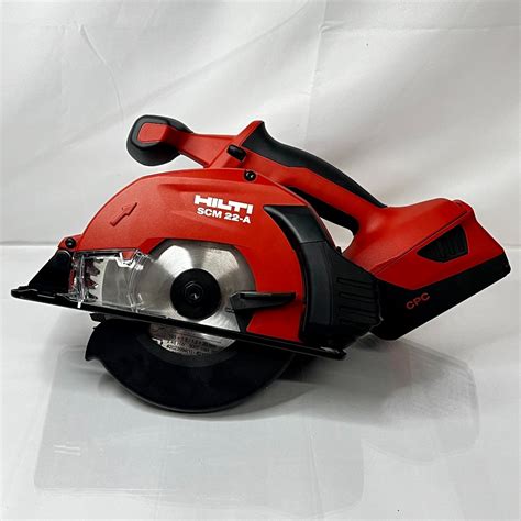 Like New Hilti HILTI SCM A CORDLESS METAL SAW WITH B BATTERY BOX Own Less