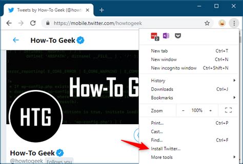 Progressive Web Apps PWAs Installeren In Chrome Wetenschap