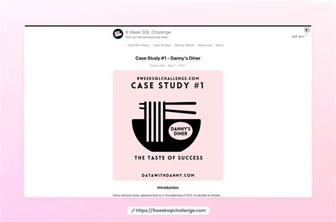 datayolk 8 week sql challenge คือพื้นที่ในการฝึกเขียน facebook