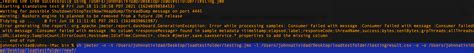 Error Generating The Report Orgapachejmeterreportdashboard
