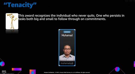 Dr Muhamad Yopan On Linkedin Im Humbled To Have Received The Aws