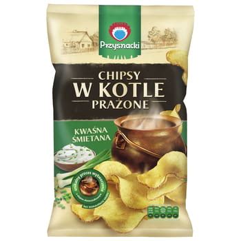 Chipsy w kotle prażone kwaśna śmiatana Przysnacki 14365973752 Allegro pl