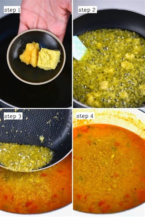 Easy Red Lentil Dal Tarka Dal Indian Lentil Dish Alphafoodie