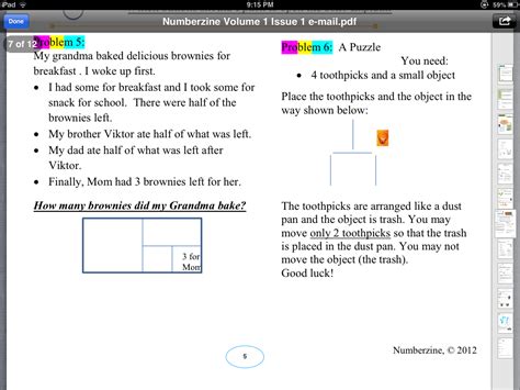 Math Challenges Mrs Ramms 4th Grade Class
