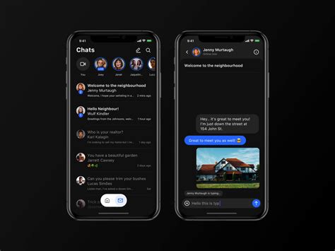 Light Vs Dark Mode Chat App By Eythan On Dribbble