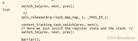 深入理解linux进程调度与上下文切换 Csdn博客