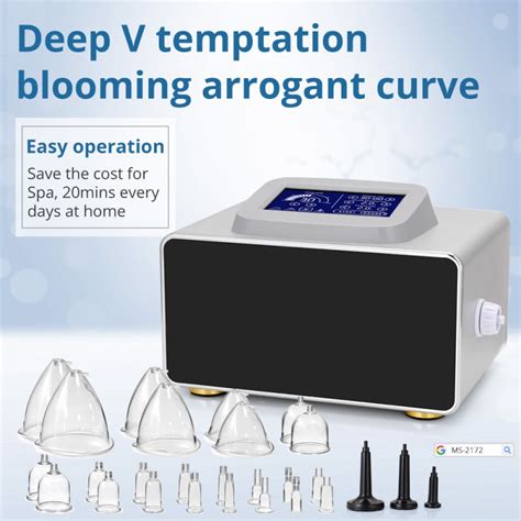 Vacuum Massage Machine For Buttock Lifting Lymph Detox Breast Enlargement