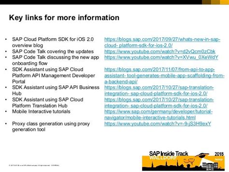 Sap Cloud Platform Sdk For Ios Latest Updates