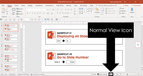 Presentation Outline View