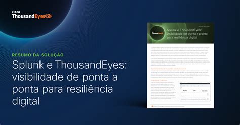 Splunk Thousandeyes
