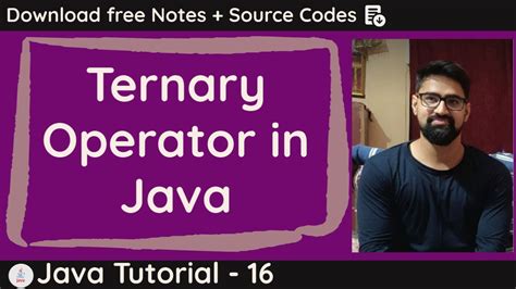 Ternary Operator With Real Time Examples In Java Youtube