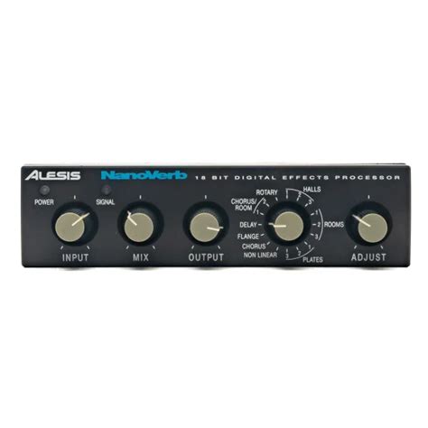 Alesis Nanoverb 18 Bit Digital Effects Processor W Box And Psu