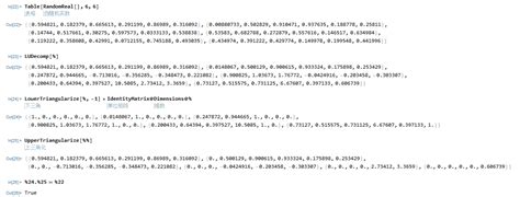 Mathematica 矩阵的lu分解mathematica非负矩阵分解 Csdn博客