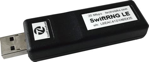 Swiftrng Le Usb True Random Number Generator 29 Mbps