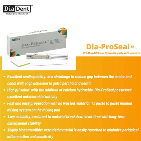 Diadent Diaproseal Epoxy Resin Based Root Canal Sealer By Dental Avenue