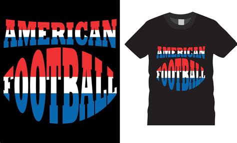 American Football T Shirt Design Template American Football 27839925