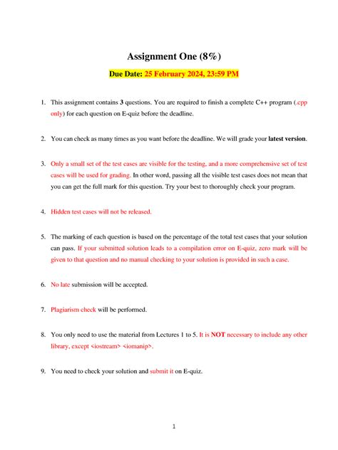 Assignment 1 You Are Required To Finish A Complete C Program Cpp