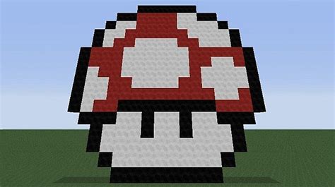 Pixel Art Toad Minecraft Map