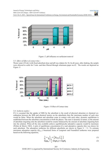 Removal Of Anionic Surfactant From Grey Water And Its Comparison With Chemical Adsorbent Pdf