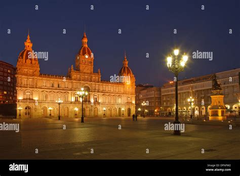 City Hall In Maria Pita Square Hi Res Stock Photography And Images Alamy