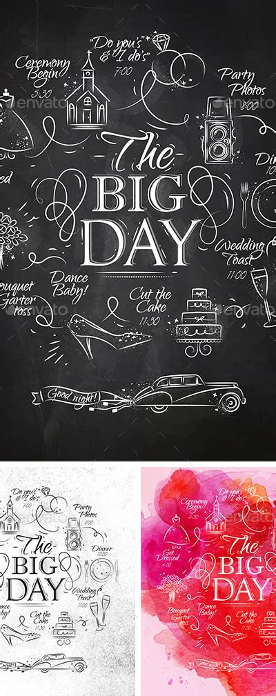 Wedding Timeline Vectors Graphicriver