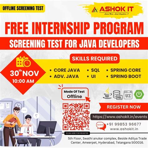 Ashok Bollepalli On Linkedin Java Javadevelopers Internship