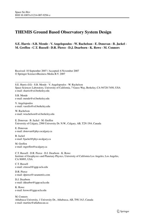 Pdf Themis Ground Based Observatory System Design