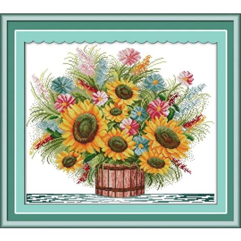 Flower Needlework Kits Uk