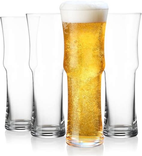 King Crystal Premium Crystal Beer Glasses Pilsner Glasses