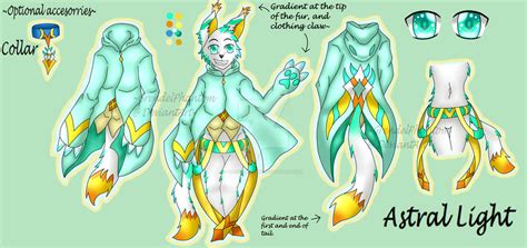 ~astral Light Reference Sheet~ By Virexialislight On Deviantart