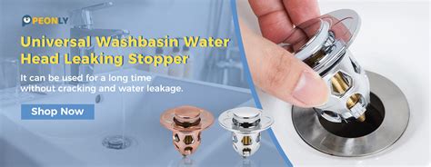 Universal Washbasin Water Head Leaking Stopper Peonlyshop