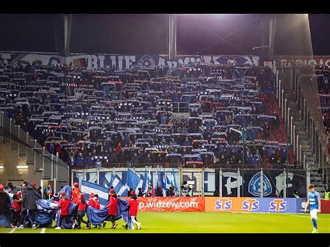 Doping Ruchu Chorzów na Widzewie YouTube