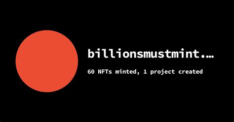 Billionsmustmint Eth Mint Fun