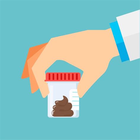 Premium Vector Flat Design Of A Hand Holding Test Tube For Medicine
