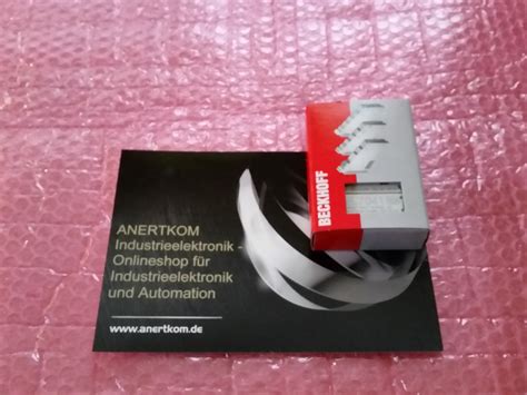 Beckhoff El7041 1000 Stepper Motor Terminal With Incremental Encoder 50v Dc Andre Ertel