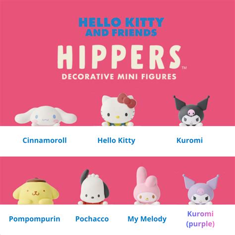 Hippers Hello Kitty And Friends Sanrio Sonny Angel France