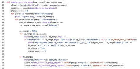 “mini Firewall” Over Ec2 Machines Aka Use Lambda Function To Update