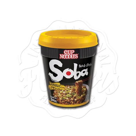 Nissin Cup Noodles Soba Classic Wok Style 90g Flavers International