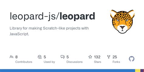 Github Leopard Jsleopard Library For Making Scratch Like Projects