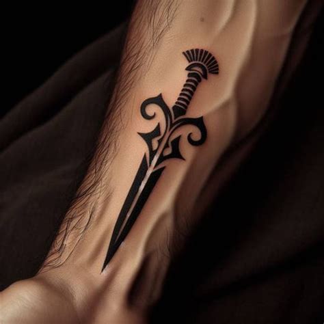 Forearm Sword Tattoo Meaning