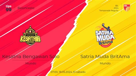 Kesatria Bengawan Solo Vs Satria Muda Britama El 18 05 2024