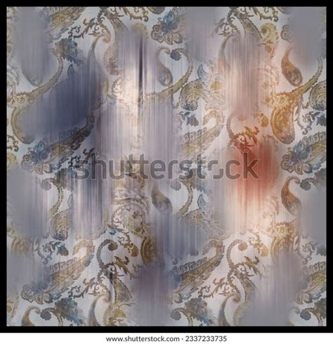 Carf Design Abstract Flower Pattern Stock Illustration 2337233735