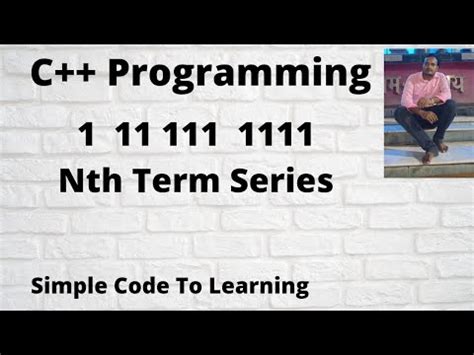 Print Series 1 11 111 1111 N Terms In C Programming Hindi YouTube