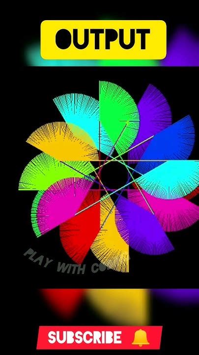 Amazing Geometrical Patterns In Python Turtle Tutorial Codingstatus