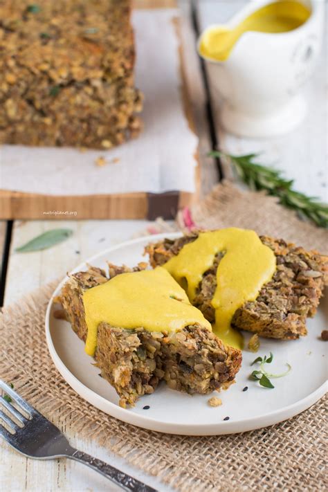 Vegan Lentil Loaf Oil Free And Gluten Free Nutriplanet