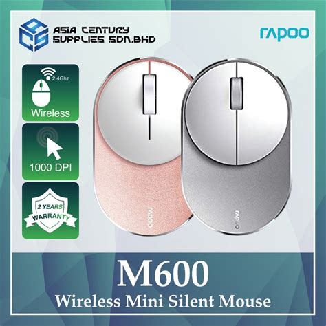 Wireless Mousewireless Gaming Mouse Rapoo M600 Mini Silent Multi Mode