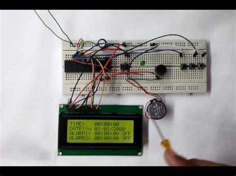 Real Time Clock With Alarms Using Pic F And Ds Ccs C