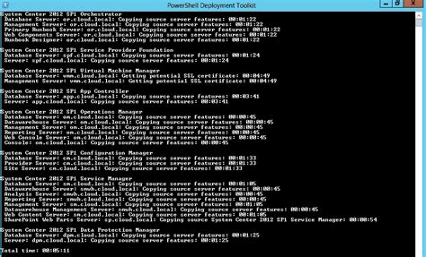 powershell deployment toolkit automate system center installation