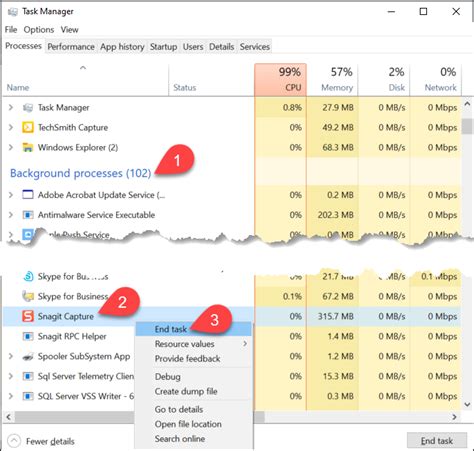 Snagit Is Already Running Error Message TechSmith Support