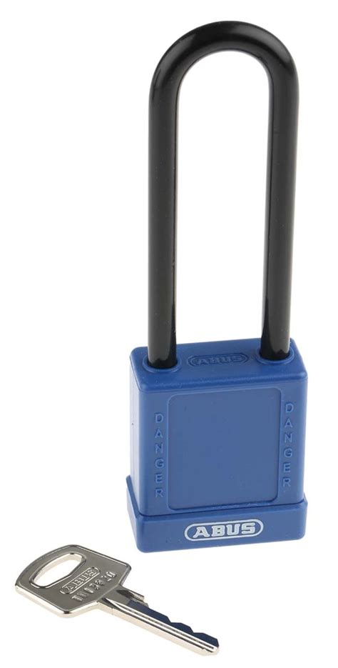 ABUS ABUS Key Weatherproof Aluminium Steel Safety Padlock 6 5mm